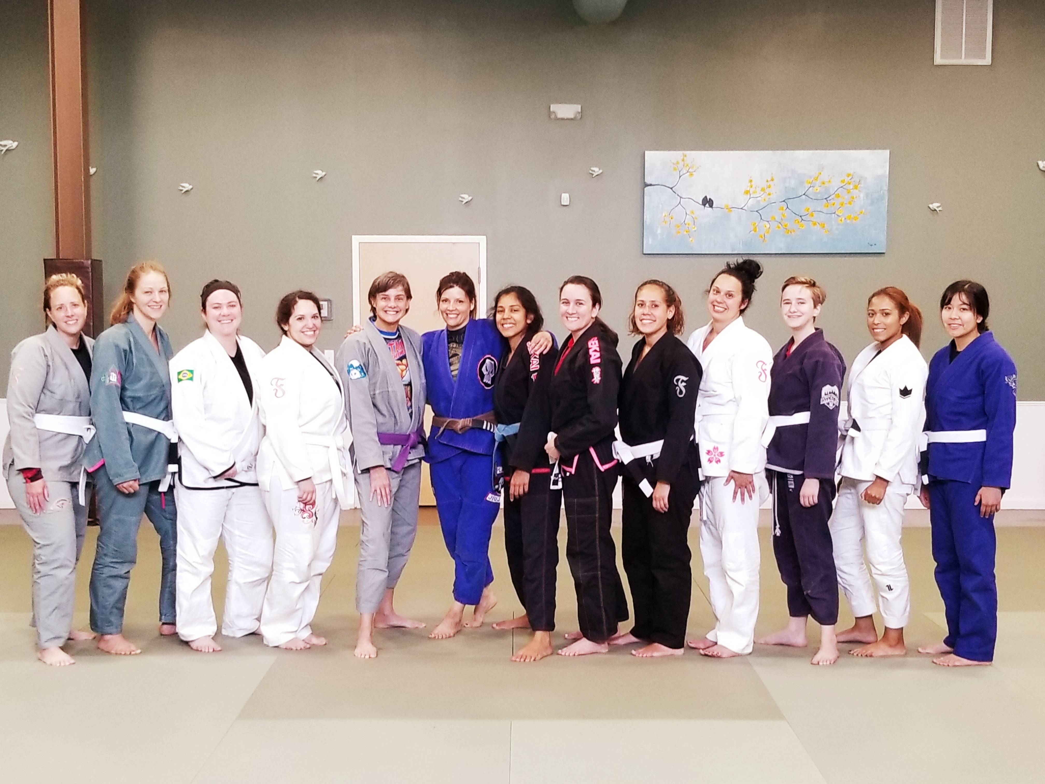 Women's Brazilian Jiu Jitsu and Self Defense Classes in CT • Plus One ...